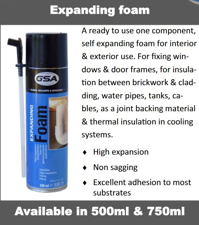 Expanding Polyurethane Foam
